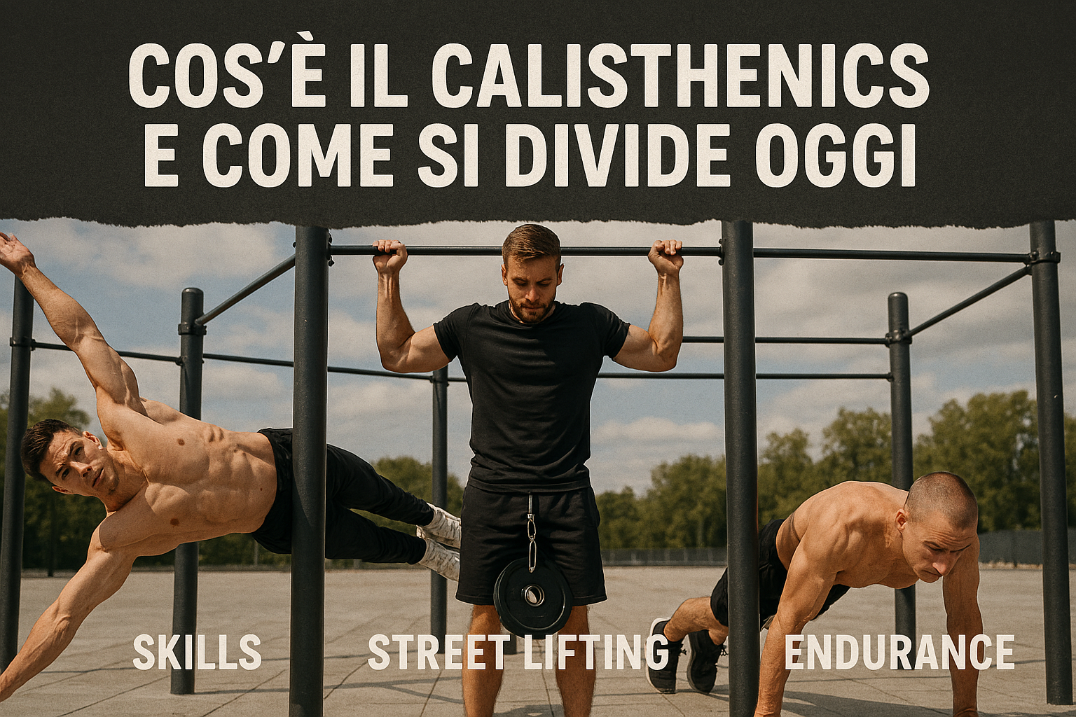Calisthenics: cos’è e come si divide oggi
